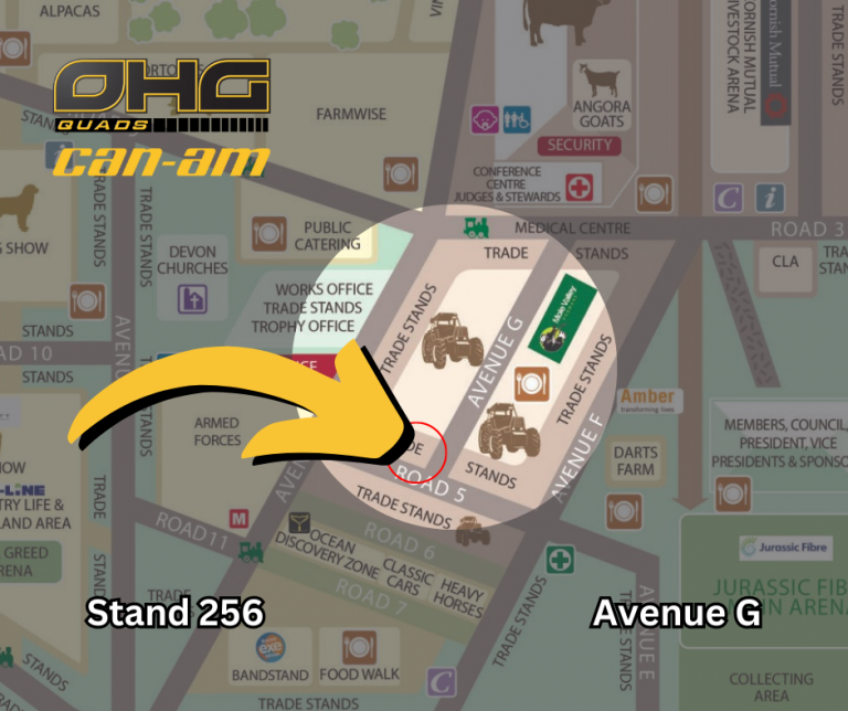 Devon County Show 2023 May 18th - 20th - OHG Quads